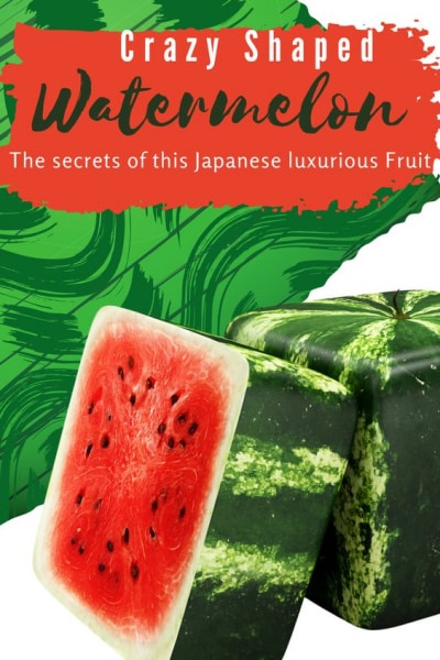 Crazy Shaped Watermelons, the secrets of the Japanese luxurious fruit ...